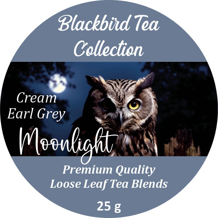 Cream Earl Grey Moonlight Black Tea | Blackbird Customs Home of Blackbird Farm & Apothecary